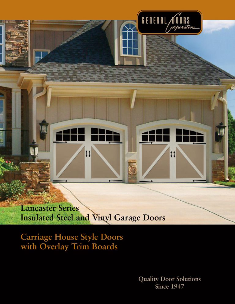 Lancaster-Series-Insulated-Steel-Vinyl-Garage-Doors-by-General • ♦ All ...